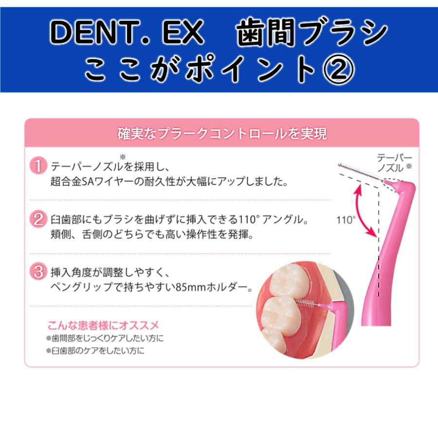 LION ☆送料無料☆ ライオン DENT.EX 4S 4箱（1箱は4本入り 合計16本）歯間ブラシ デント : お口のお店FDC - 通販 - Yahoo!ショッピング