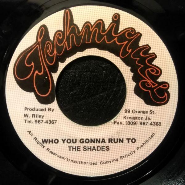 EPレコード THE SHADES / WHO YOU GONNA RUN TO : レコード買取・販売 COCOBEAT - 通販 ...