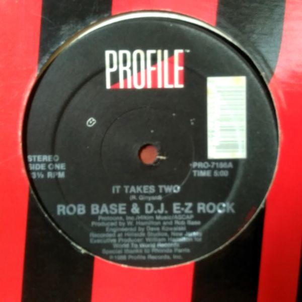 12inchレコード ROB BASE & DJ E-Z ROCK / IT TAKES TWO :200711546:レコード買取・販売 ...