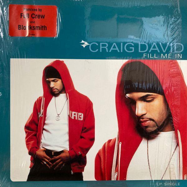 12inchレコード CRAIG DAVID / FILL ME IN : レコード買取・販売 COCOBEAT - 通販 - Yahoo ...