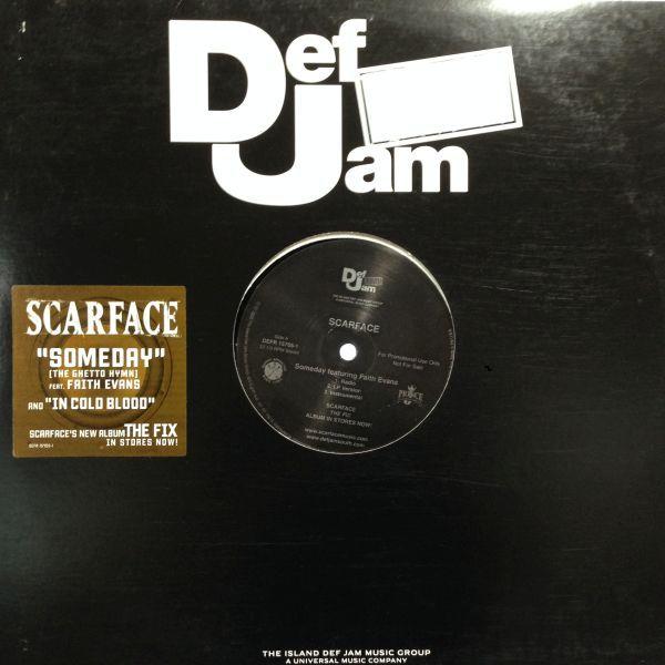 12inchレコード SCARFACE / SOMEDAY feat. FAITH EVANS : 210713586 : レコード買取・販売 ...