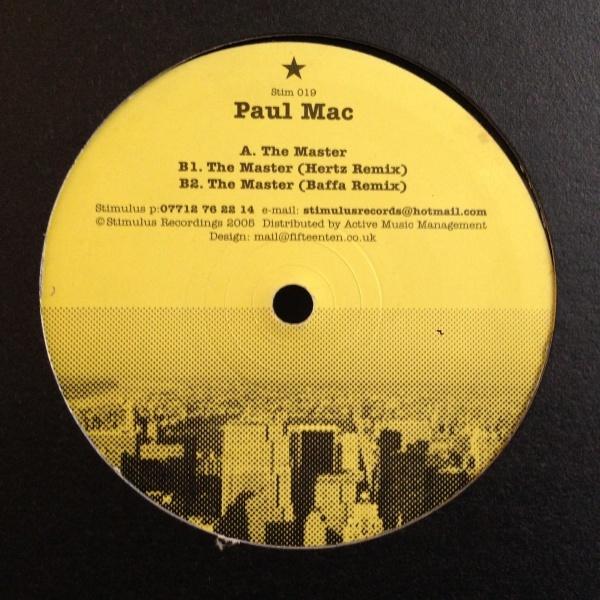 12inchレコード PAUL MAC / THE MASTER : レコード買取・販売 COCOBEAT - 通販 - Yahoo!ショッピング