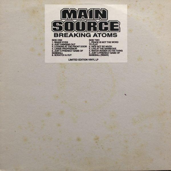 LPレコード MAIN SOURCE / BREAKING ATOMS LIMITED EDITION VINYL : レコード買取・販売 ...