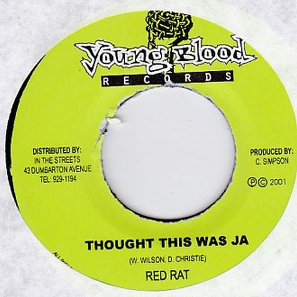 Epレコード RED RAT / THOUGHT THIS WAS JA (8 BALL) : レコード買取・販売 COCOBEAT - 通販 ...