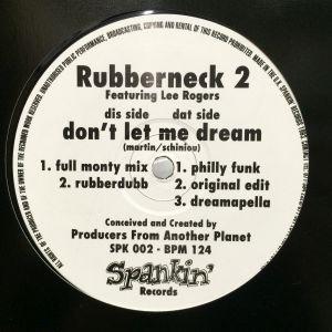 12inchレコード RUBBERNECK 2 / DON'T LET ME DREAM : レコード買取・販売 COCOBEAT - 通販 ...