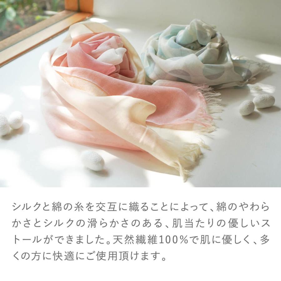 絹屋 シルク 綿 ストール UVカット 敏感肌 紫外線 紫外線対策 ギフト プレゼント : DAIGO - 通販 - Yahoo!ショッピング