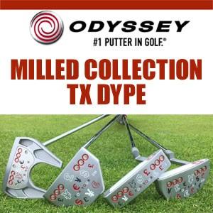 オデッセイ MILLED COLLECTION TX DYPE（ミルドコレクション・ティエックス・ディワイピーイー） パター （日本正規品） 【数量限定】 : 南海ゴルフ Yahoo!店 ...