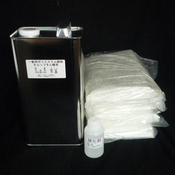 FRP材料基本セット，樹脂4kg : フェザーフィールド株式会社 - 通販 - Yahoo!ショッピング