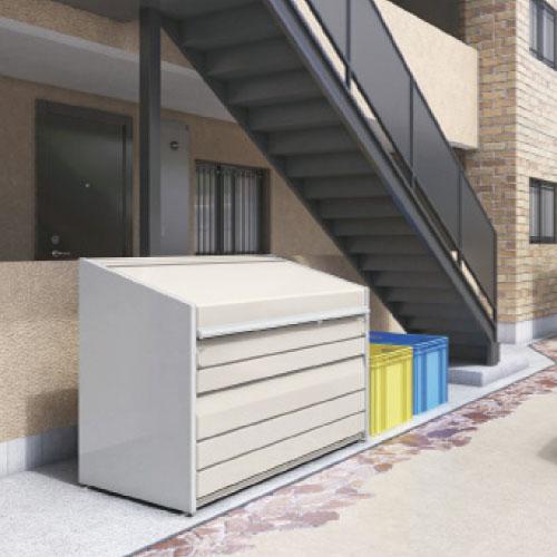 【関東エリア限定】ゴミ収集庫・ゴミ保管庫・物置 ：イナバ ダストボックス・ミニDBN-187M（メッシュタイプ）1000L[G-3600] : feel so nice - 通販 ...