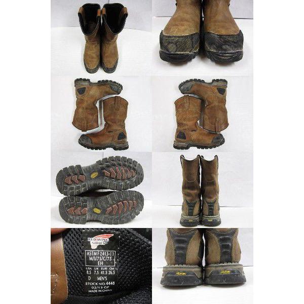 RED WING SHOES WING/レッドウイング 4448 スチールトゥ PECOS ペコス ワークブーツ : mellow - 通販 ...