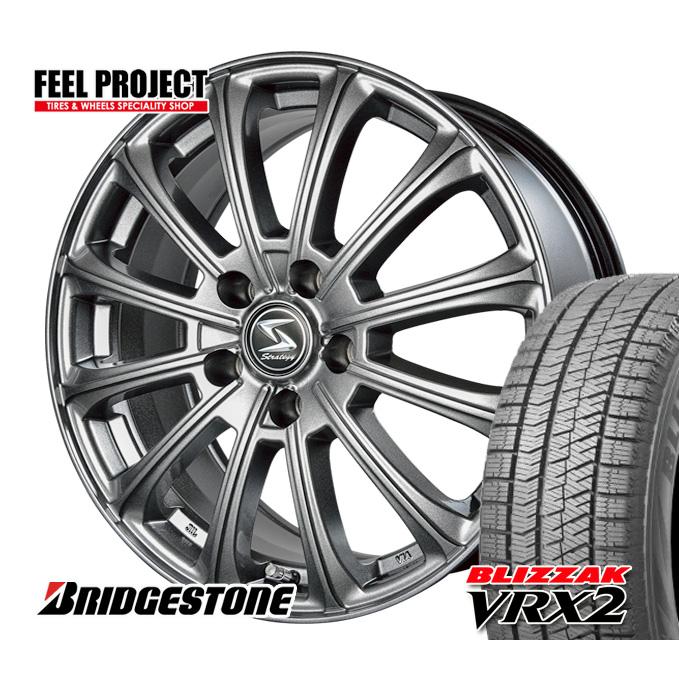 ブリザック VRX2 ブリヂストン BRIDGESTONE 215/60R17 スタッドレス ＆ アルミ 215/60-17 17インチ 4本セット : FEEL-PROJECT - 通販 ...
