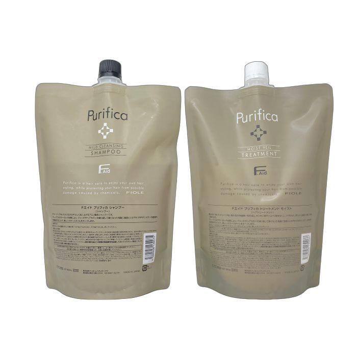 FIOLE 〈セット〉 フィヨーレ Fエイド プリフィカ シャンプー 800ml ＆ トリートメント モイスト 800g (レフィル詰替) : felice-store - 通販 ...