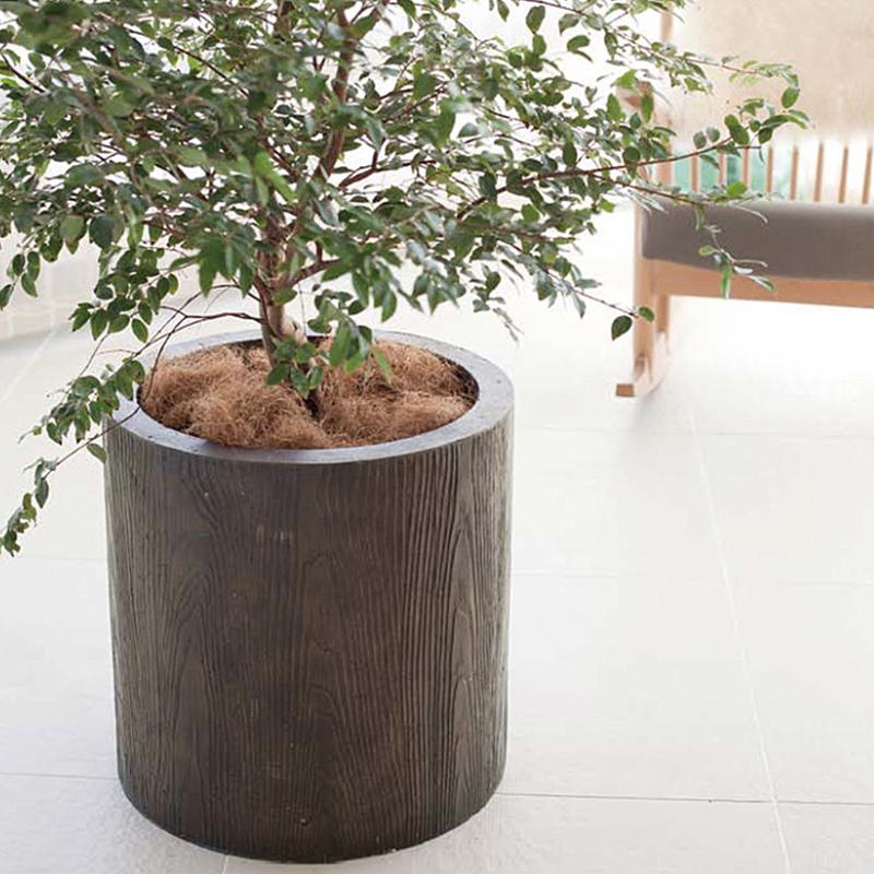 アルファ シリンダー M プランター ウッド : エクステリア・ガーデン Feliju - 通販 - Yahoo!ショッピング