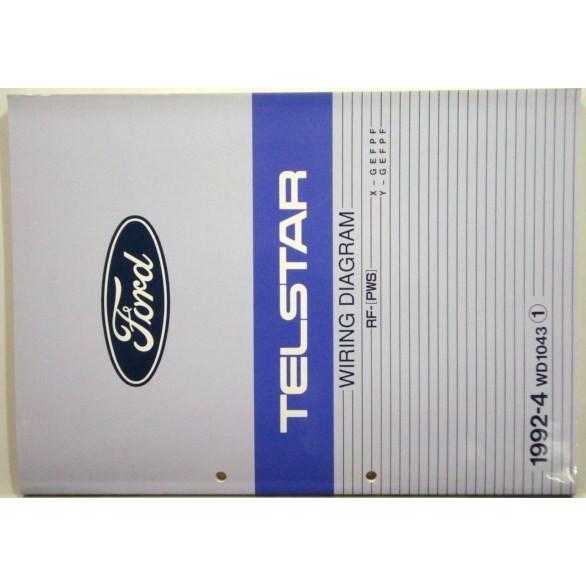 FORD TELSTER RF-(PWS) X-GEFPF Y-GEFPF 電気配線図 : エフアンドエルカンパニー - 通販 - Yahoo ...