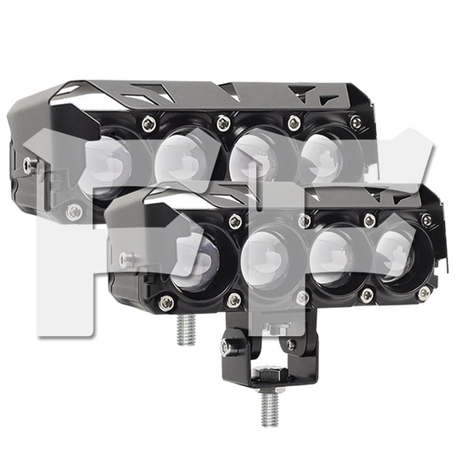 3モードタイプ 72W スッポトライト イエロー/ホワイト 作業灯 オートバイ バイク ジープ SUV LED ヘッドライト 12V/24V 2個 : FF-carshop - 通販 ...