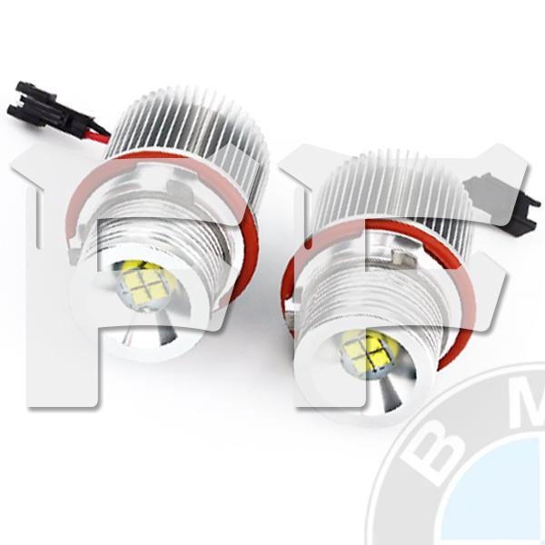 送料無料 BMW エンジェルアイ イカリング CREEチップ 12発 LEDライト キャンセラー E63 E84 E90 E91 E92 E93 E82 E89 E70 2個 : FF ...