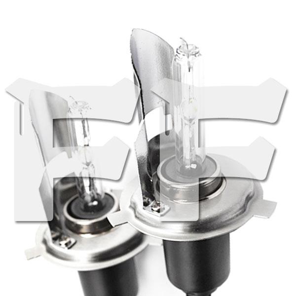 35W/55W兼用 H4 Hi.Low上下切替式バルブ HID バルブ 3000K 4300K 5500K 6000K 8000K 10000K 高輝度 高品質 純正交換用 バーナー 車検対応 ...