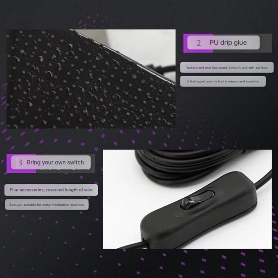 プログラミング可能な柔軟な車載LEDスクリーン 悪魔の眼 USB 5V LEDサイン 貼付タイプ アプリコントロール トラック バス 595mm*120mm 2枚 : FF-carshop ...