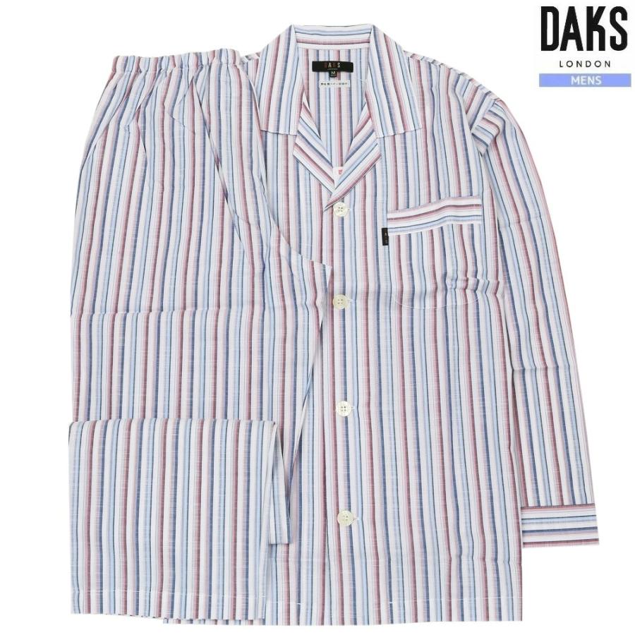 DAKS パジャマ ダックス 15%OFF メンズ ブランド 日本製 春夏生地 マルチストライプ 前開き 紳士 長袖 長ズボン 赤 0205BE 送料無料 : フラワー - 通販 ...