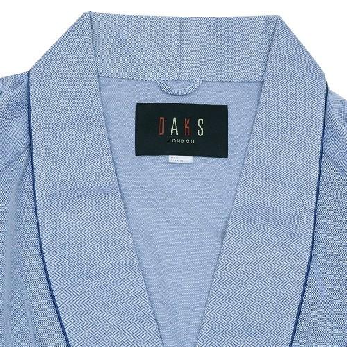 DAKS ガウン ダックス ギフト プレゼント ラッピング無料 春夏 日本製 ウォッシャブル 紳士 鹿の子 ナイトガウン 青 220823 送料無料 : フラワー - 通販 - Yahoo ...