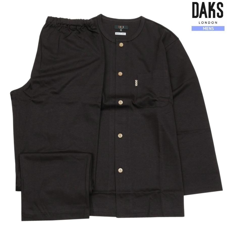 DAKS パジャマ ダックス 31%OFF メンズ ラッピング無料 日本製 ワンポイントタブ 前開き 紳士 長袖 長ズボン 茶 160524 : フラワー - 通販 - Yahoo!ショッピング