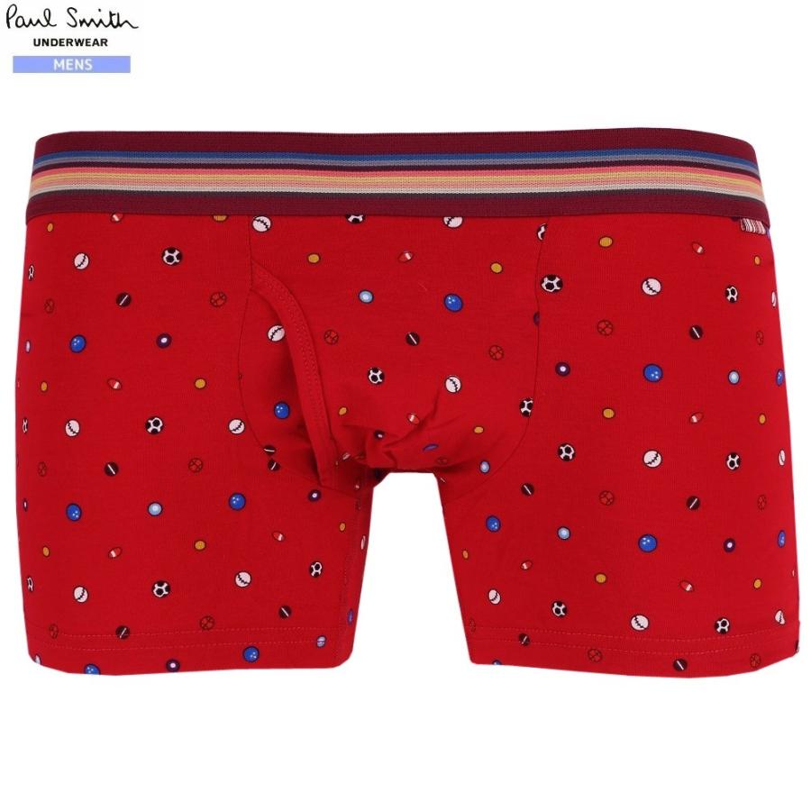 Paul Smith（ポール・スミス） 新古品 ボクサーパンツ メンズ ブランド "ボール モチーフ" ショート SHORT BOXER 赤 241024 送料無料 : フラワー - 通販 ...