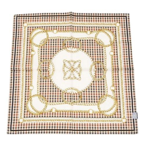 DAKS ハンカチ 2枚セット ダックス レディース ブランド 日本製 チェーン ハウスチェック コットン 大判 ハンカチーフ ベージュ×グレー 200225 送料無料 : フラワー - 通販 ...