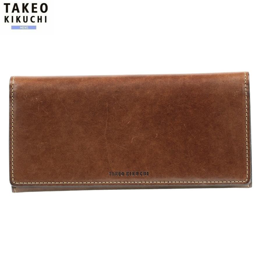 訳あり商品 タケオキクチ 長財布 TAKEO KIKUCHI メンズ ブランド 本革 バイカラー レザー 茶 160125 送料無料 : one-944-212032-14 ...