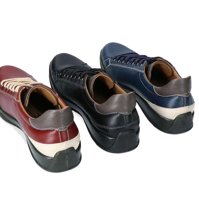 BOBSON ボブソン 5457 3E 日本製 靴 本革 メンズ カジュアルシューズ ウォーキングシューズ 軽量 旅行 父の日 プレゼント ギフト : 発靴屋 - 通販 - Yahoo!ショッピング