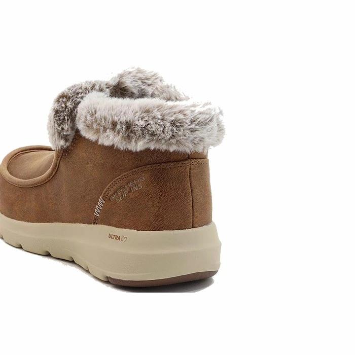 SKECHERS（スケッチャーズ） レディース ブーツ スリップインズ グレー