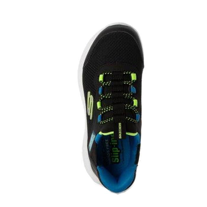 SKECHERS（スケッチャーズ） キッズ ジュニア スニーカー スリップインズ バウンダー ブリスクバースト SKECHERS ...