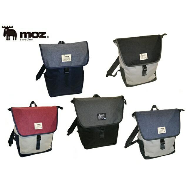 moz モズ COMBI かぶせリュック バックパック ZZEI-12 : ファッションギャラリーカワムラ - 通販 - Yahoo!ショッピング