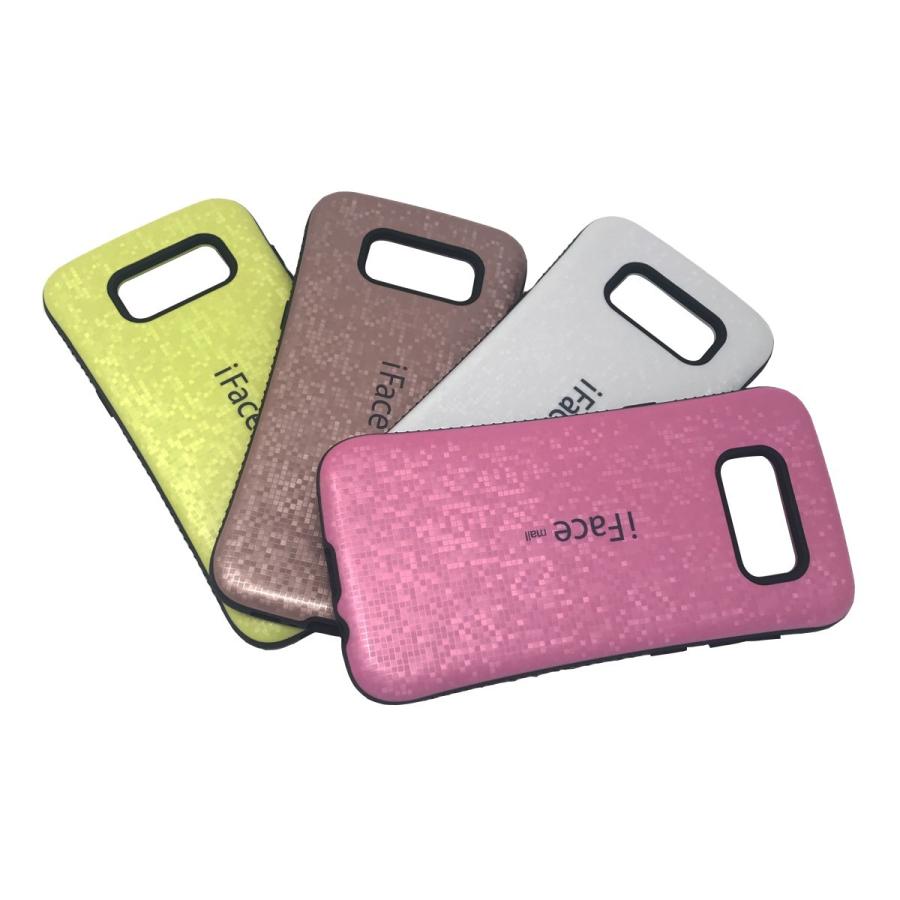 モザイク版 iFace mall 強化ガラスフィルム セット Galaxy S8+ ケース ギャラクシー S8 プラス SC-03J ...