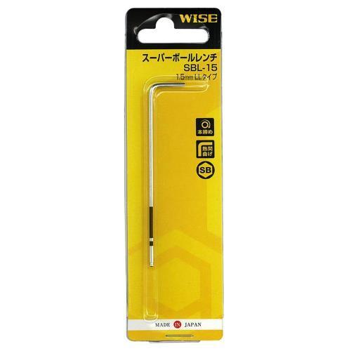 WISE(工具) WISE(ワイズ) スーパーボールレンチ LL 1.5mm SBL-15 \LINEお友達で300円OFF／ : FICST - 通販 - Yahoo!ショッピング