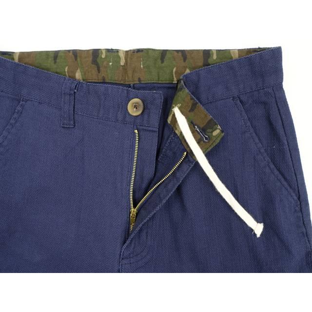 TIMELY WARNING メンズ 新品タグ付 タイムリーワーニング ノータックハーフパンツ M ネイビー メール便可 : レディースファッションのフィカス - 通販 - Yahoo!ショッピング