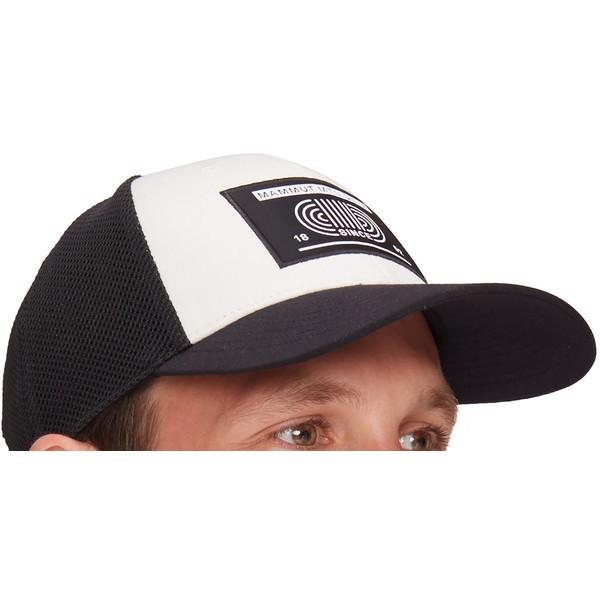 MAMMUT（マムート） キャップ CAP 帽子 Baseball Mesh Cap black-white (MAT) : フィールドボス ...