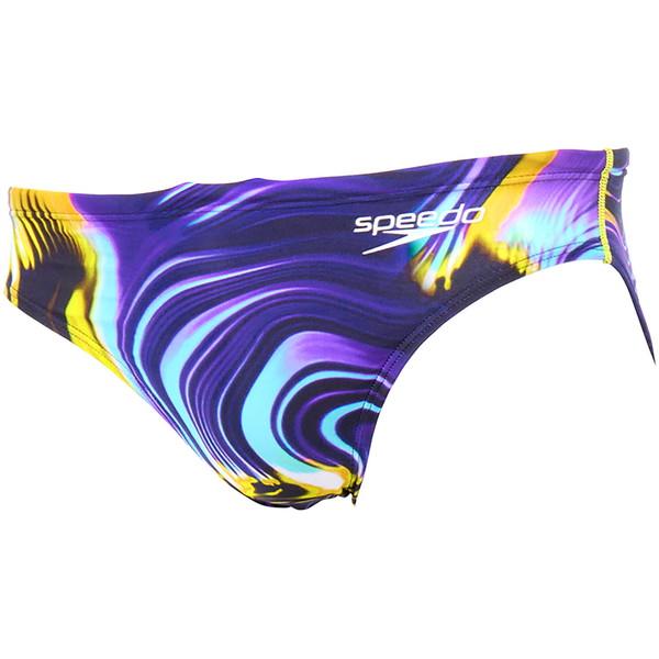 speedo 水着 競泳水着 ショート ブーン FLEX Σχ Short Boom パープル×イエロー (JSS) : フィールドボス - 通販 - Yahoo!ショッピング