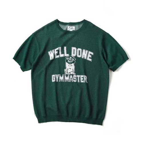 gym master GYM MASTER ジムマスター G521738 ジャガードニット WELL DONE Tシャツ グリーン(42) : FIELD HILL Yahoo!ショップ ...