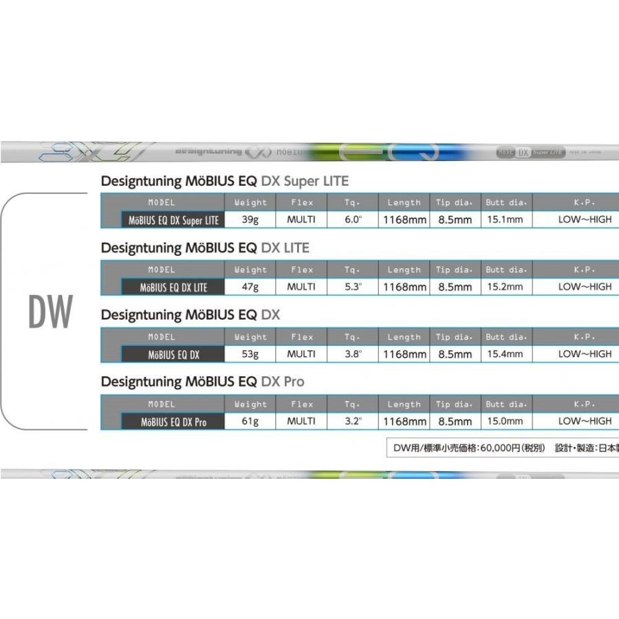 【標準グリップ無料】ピン G410用 スリーブ付き メビウス イーキュー Designtuning MOBIUS EQ DX Super LITE ドライバー 新品 カーボンシャフト ...