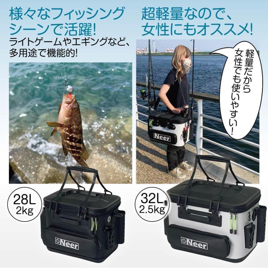 Neer バッカン 28L グレー 水汲みバケツ付き タックルボックス 1762 :m1762:フィールドスターマート - 通販 - Yahoo!ショッピング