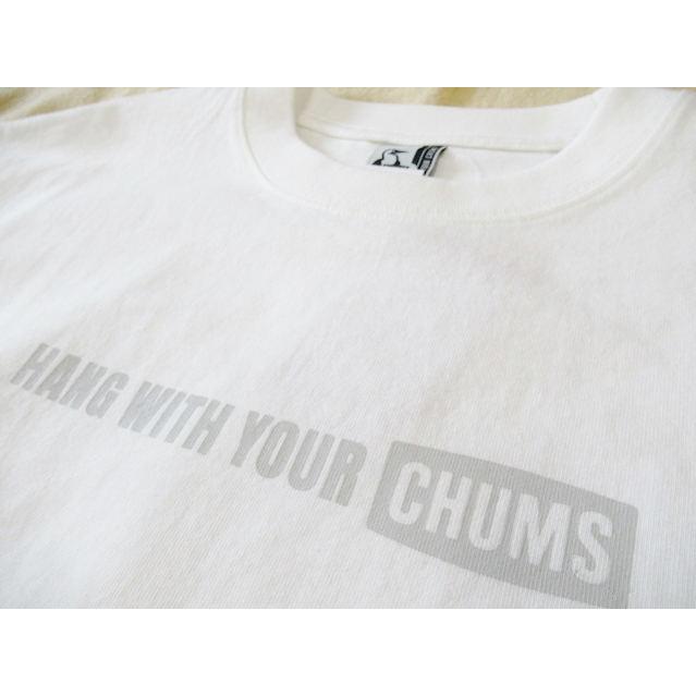 CHUMS チャムス/CHUMS【オーバーサイズドブービーTシャツ】USAコットン ルーズシルエット大きめTシャツ CH01-2356 ホワイト Mサイズ : FIFTH-G.C.Store ...