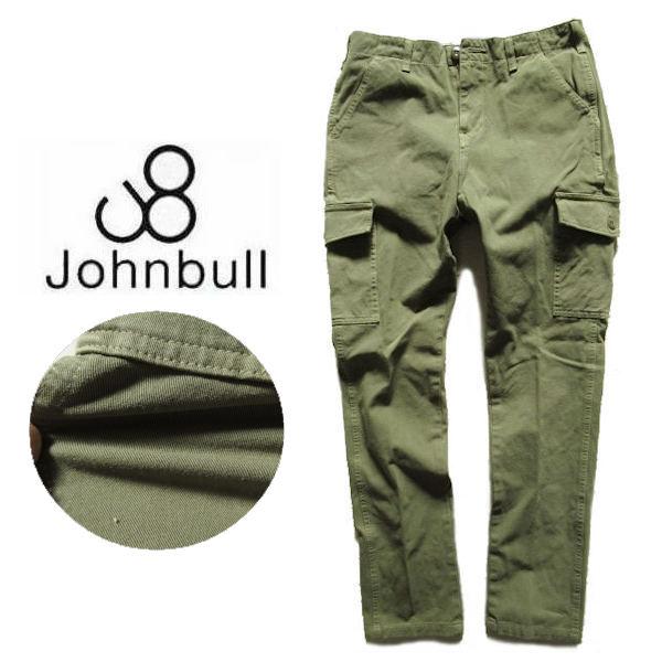 Johnbull セール！ジョンブル/JOHNBULL【ダブルストレッチカーゴパンツ】ジャーマニーカーゴパンツ テーパードスリム 21568 064/LTオリーブ LLサイズ : FIFTH ...