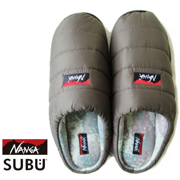NANGA ナンガ×スブ オーロラウィンターサンダル【NANGA x SUBU AURORA WINTER SANDALS】冬用サンダル カーキ サイズ1/24〜25,5cm : FIFTH ...