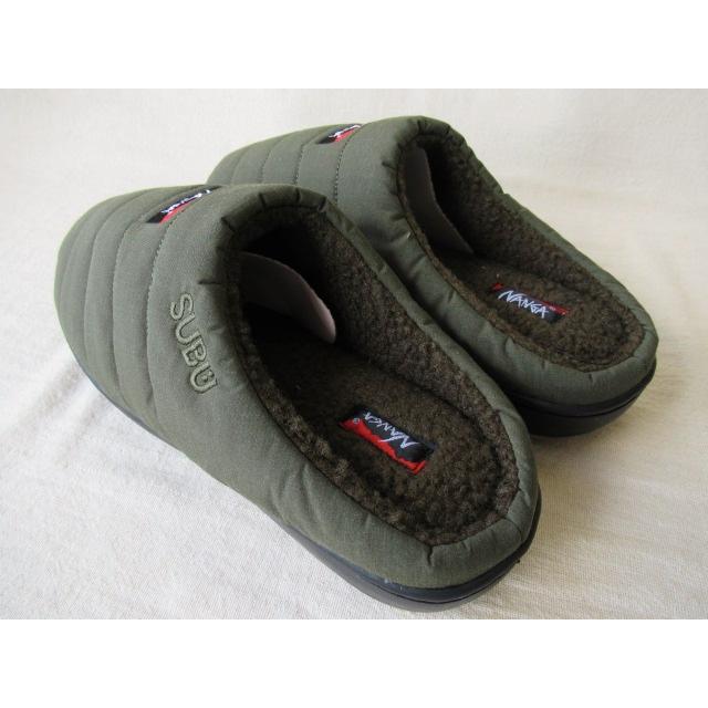 NANGA ナンガ×スブ タキビウィンターサンダル【NANGA x SUBU TAKIBI WINTER SANDALS】冬用サンダル カーキ サイズ1/24〜25,5cm : FIFTH-G ...