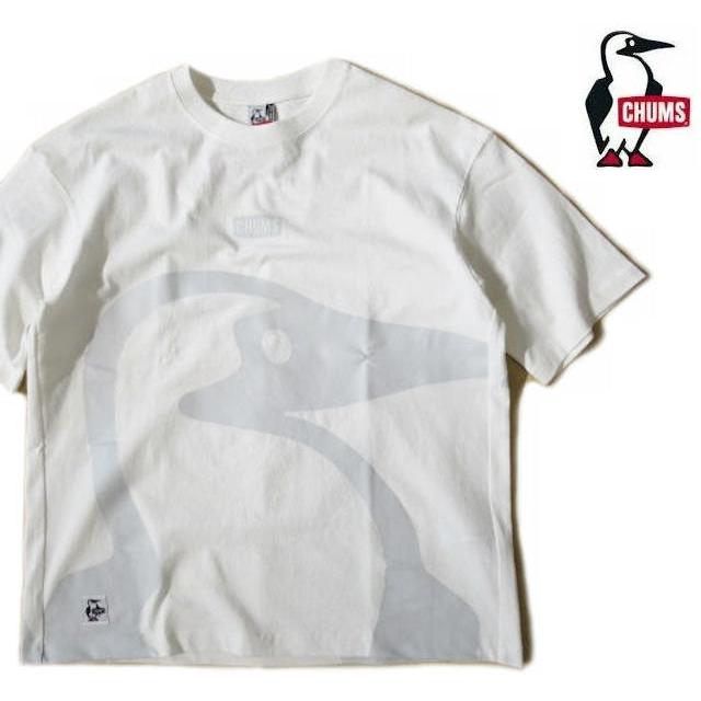 CHUMS チャムス/CHUMS【ビッグブービーTシャツ】USAコットン オーバーサイズ ルーズシルエット 大きめTシャツ CH01-2526 ホワイト : FIFTH-G.C.Store ...