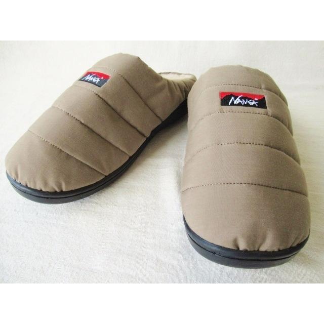 NANGA ナンガ×スブ タキビウィンターサンダル【NANGA x SUBU TAKIBI WINTER SANDALS】冬用サンダル 中綿サンダル ベージュ : FIFTH-G.C ...