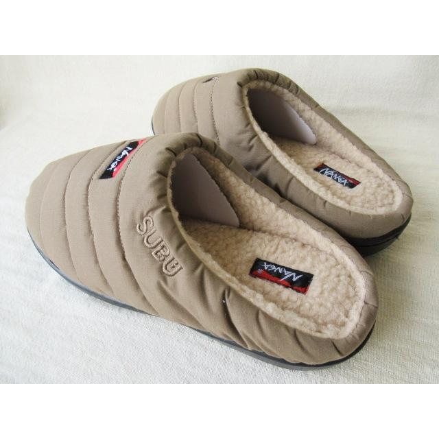 NANGA ナンガ×スブ タキビウィンターサンダル【NANGA x SUBU TAKIBI WINTER SANDALS】冬用サンダル 中綿サンダル ベージュ : FIFTH-G.C ...