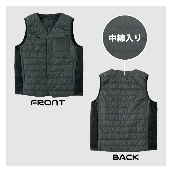 アイトス 電熱ベスト メンズ レディース M-3Lサイズ 即日発送可 TULTEX／タルテックス AZ-8313 Vネックヒーターベストコンプリートセット 抗菌防臭 在庫限り : 作業用品の ...