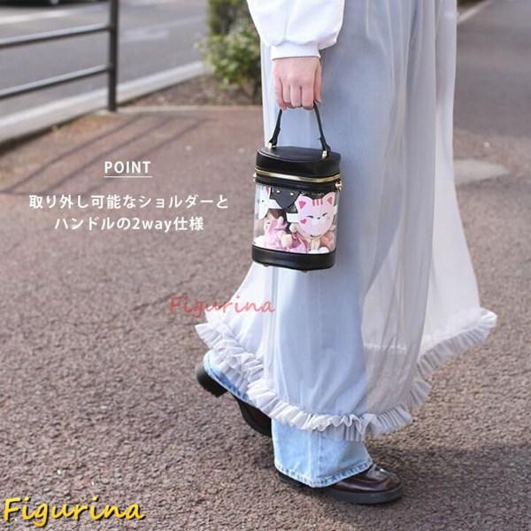 2way バケツ型 ショルダー クリアバッグ ぬいぐるみ ショルダー 2way バケツ型 ショルダー クリアバッグ ぬいぐるみ ショルダー