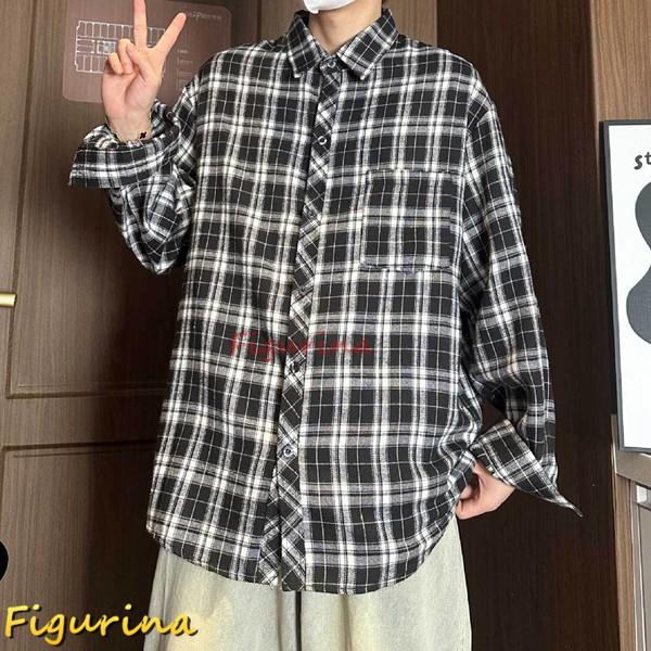 チェックシャツ メンズ 長袖 赤 青 黒 ボタンダウン 折り襟 チェックシャツ メンズ 長袖 赤 青 黒 ボタンダウン 折り襟